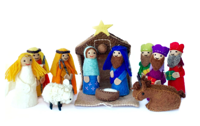 Felt Wool Nativity Box Set - Park Place Midtown