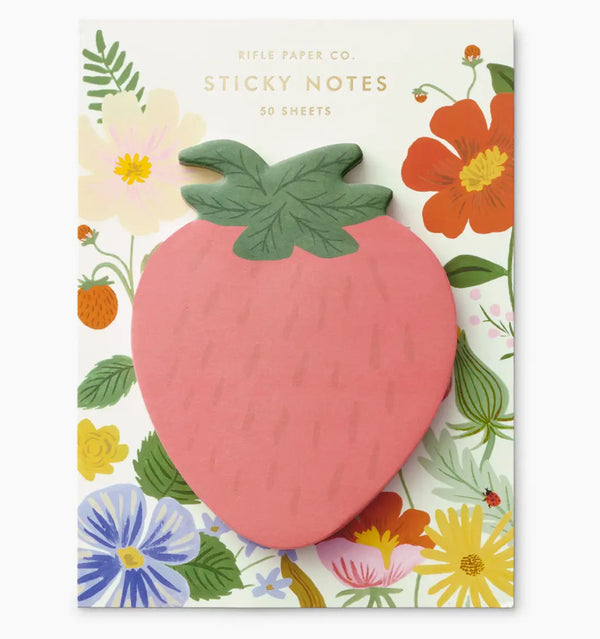 Strawberry Sticky Notes - Park Place Midtown